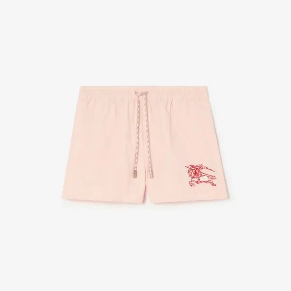 Burberry Heart Knight Stretch Nylon Shorts - Compact Pink