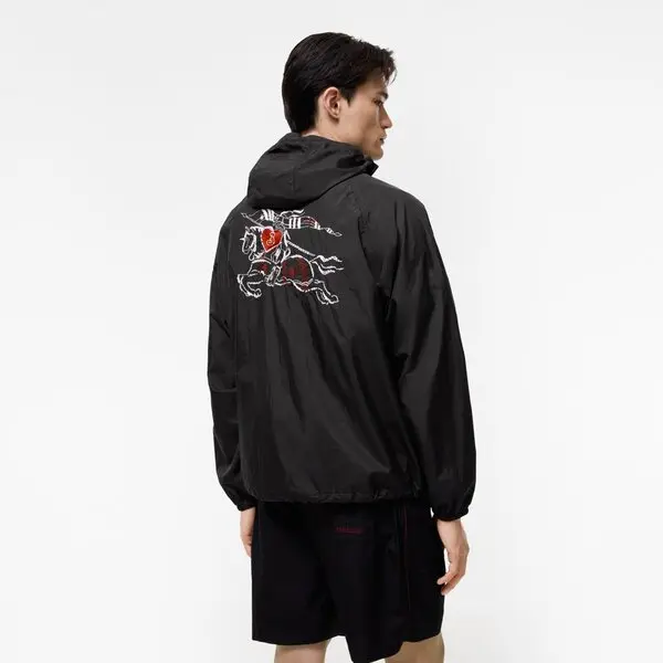 Burberry Knight Heart Nylon Hooded Jacket