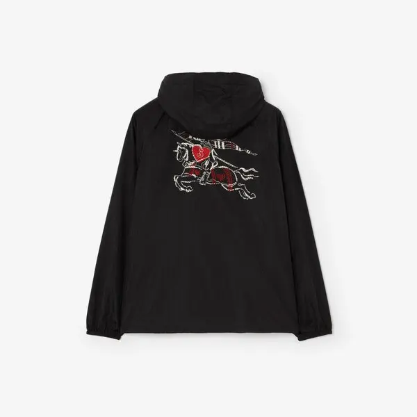 Burberry Knight Heart Nylon Hooded Jacket