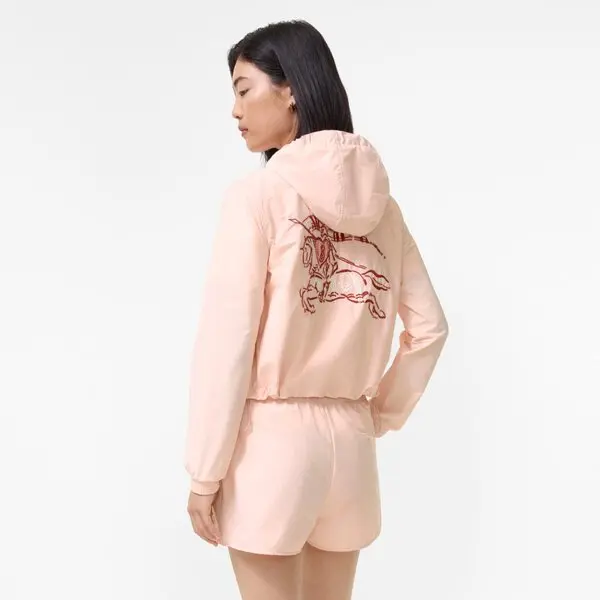 Burberry Heart Knight Stretch Nylon Hooded Jacket
