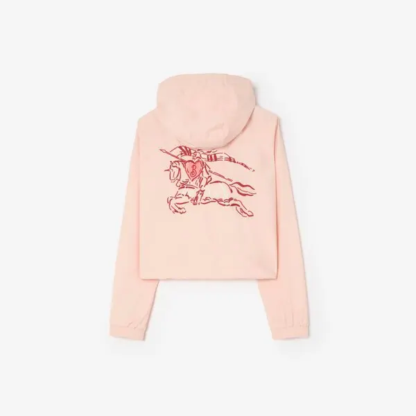 Burberry Heart Knight Stretch Nylon Hooded Jacket