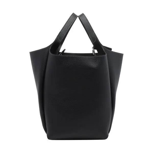 TOD'S Small Leather Bucket Bag - Black