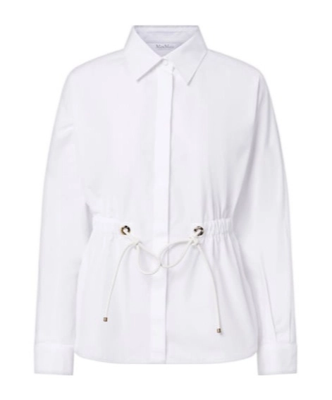 Max Mara Solid-color Long-sleeved Shirt - White
