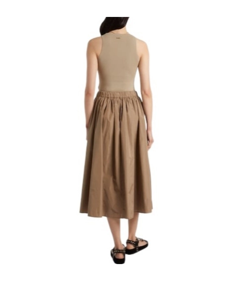 Max Mara Elegant Drawstring Midi Skirt