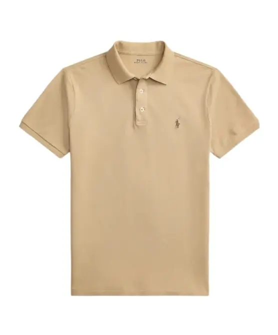 Polo Ralph Lauren Logo Polo Shirt - Nude
