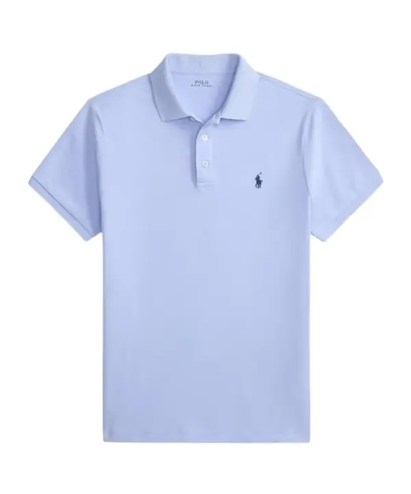 Polo Ralph Lauren Stretch-mesh Polo Shirt - Blue