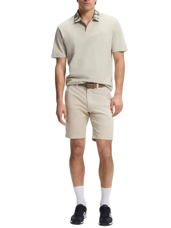 Hugo Boss Graphic-print Collar Polo Shirt
