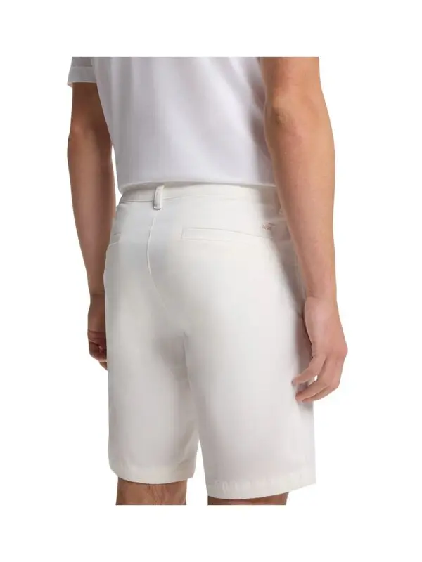 Hugo Boss Slim-fit Chino Shorts With Belt Loops