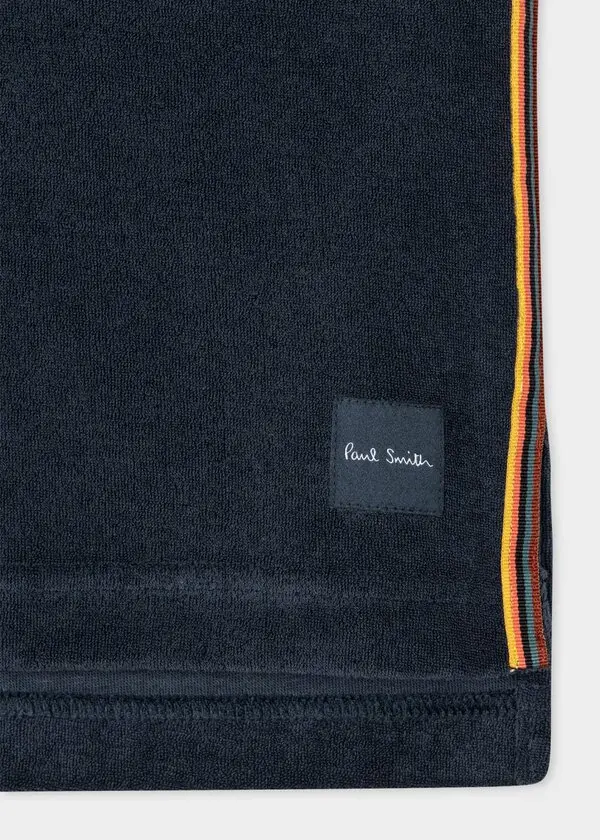 Paul Smith Logo Patch Straight Hem Polo Shirt