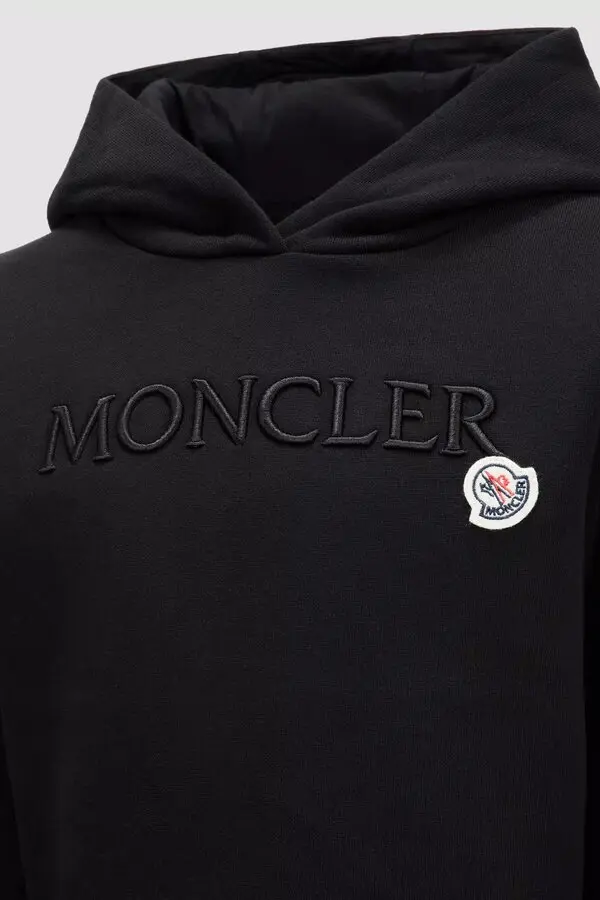 Moncler Logo Embroidered Hoodie
