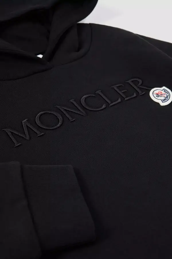 Moncler Logo Embroidered Hoodie
