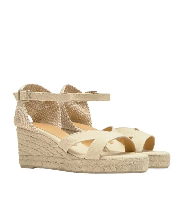 CastaÑer Bruna Ankle-strap Wedge Sandals