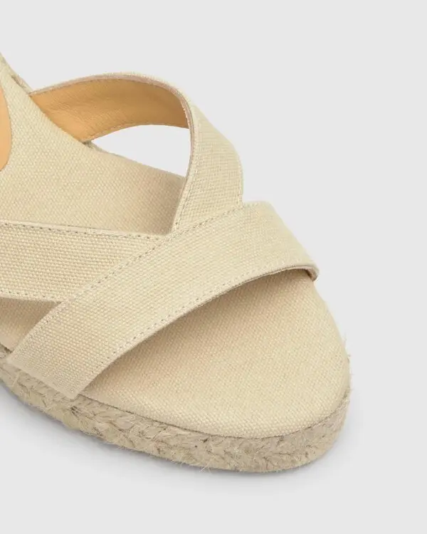 CastaÑer Bruna Ankle-strap Wedge Sandals