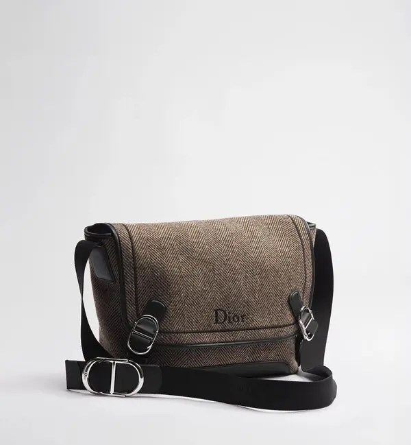 Dior Medium Jett Messenger Bag With Flap