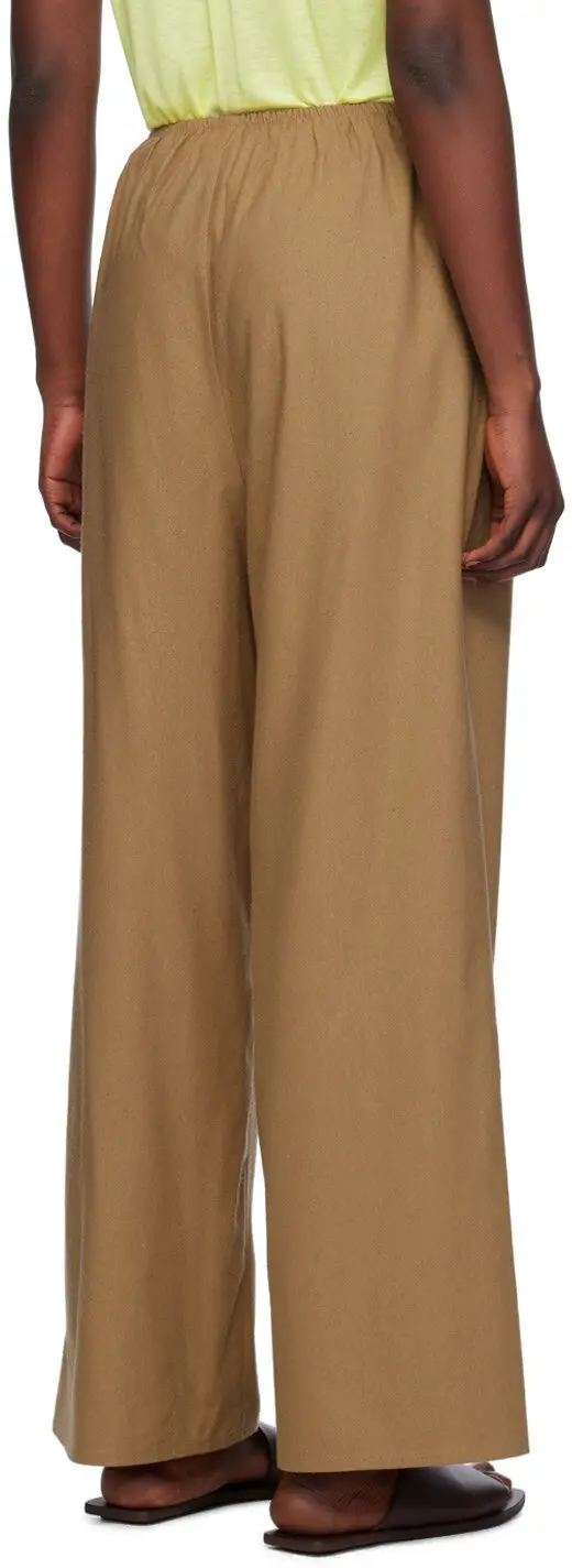 BASERANGE Elastic Waist Casual Pants