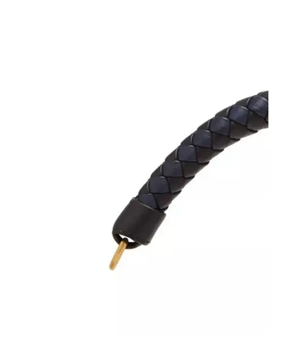 Mulberry Navy Blue Woven Belt