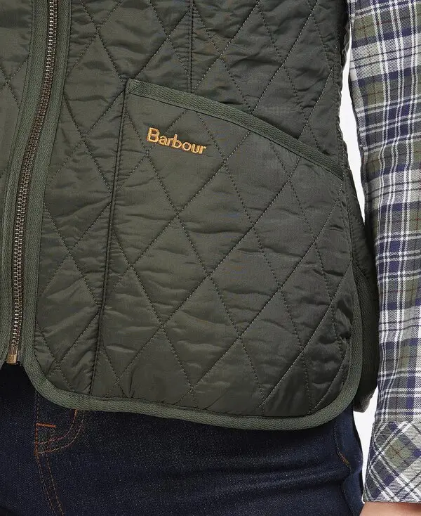 Barbour Quilted Logo Embroidered Gilet
