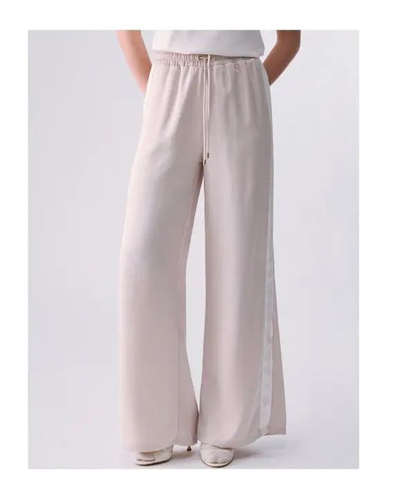 Liu Jo Satin Flare Trousers
