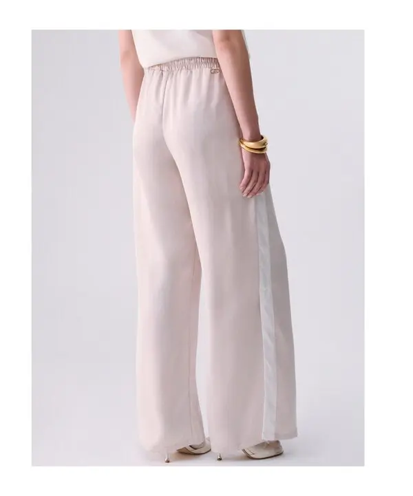 Liu Jo Satin Flare Trousers