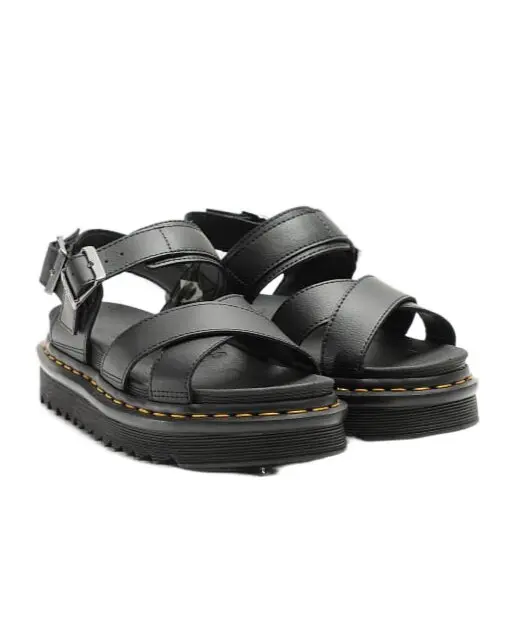 Dr. Martens Round-headed Flat Sandals