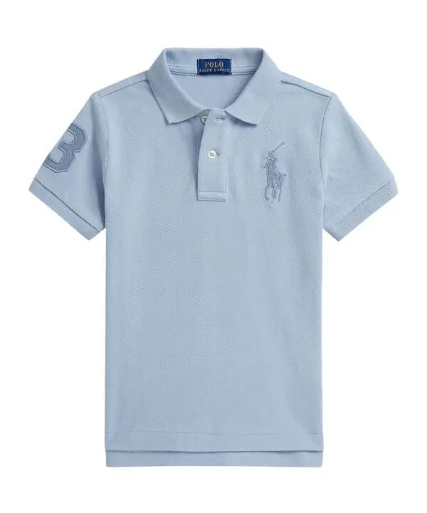 Polo Ralph Lauren Logo-embroidered Polo Shirt - Blue