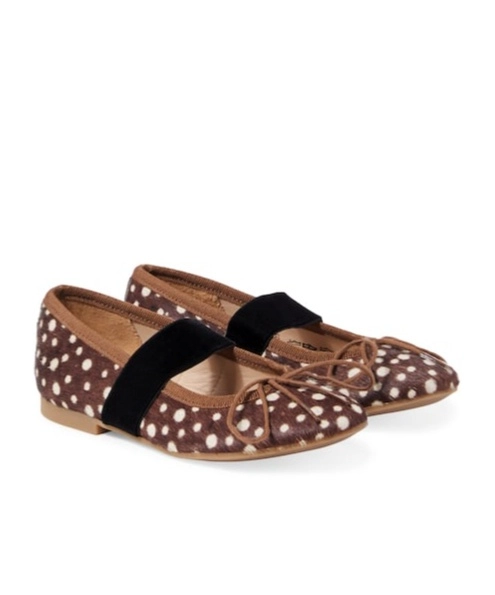 POM D'API Dory Elast Leather Ballet Flats