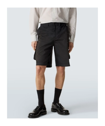 Our Legacy Mount Herringbone Cotton Cargo Shorts