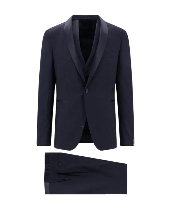 Tagliatore Virgin Wool Tuxedo Suit