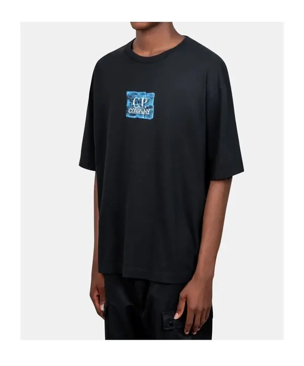 C.P. COMPANY Logo-print Cotton T-shirt