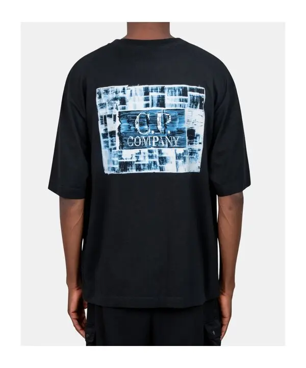 C.P. COMPANY Logo-print Cotton T-shirt