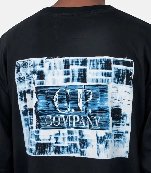 C.P. COMPANY Logo-print Cotton T-shirt