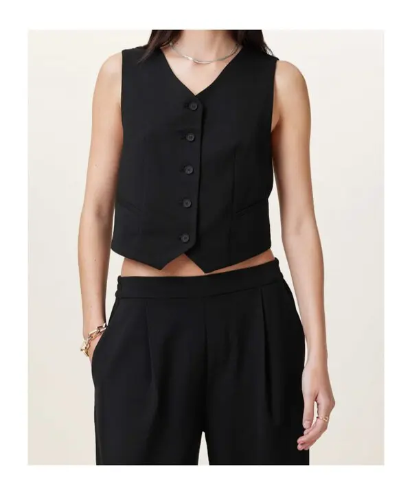ALLSAINTS Aleida Tri Suit Vest