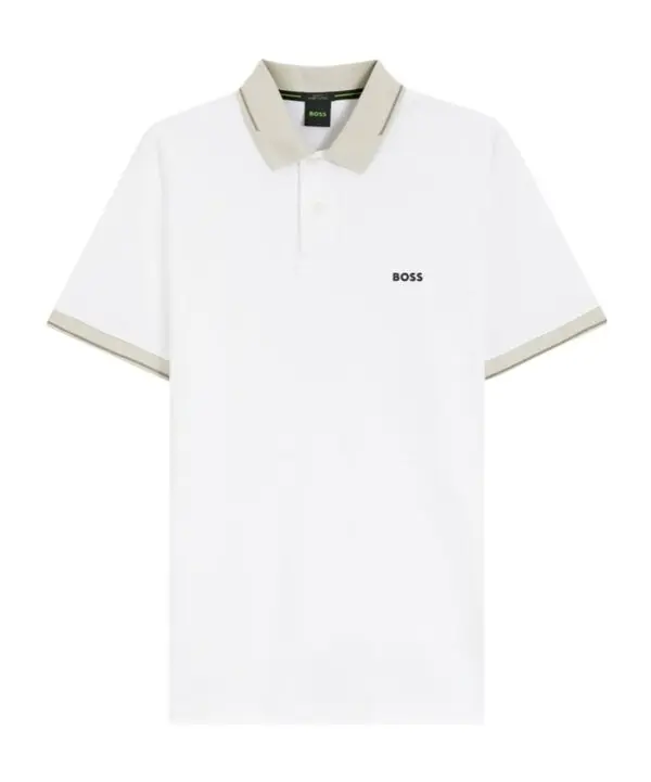 Hugo Boss Short-sleeved Polo Shirt - White