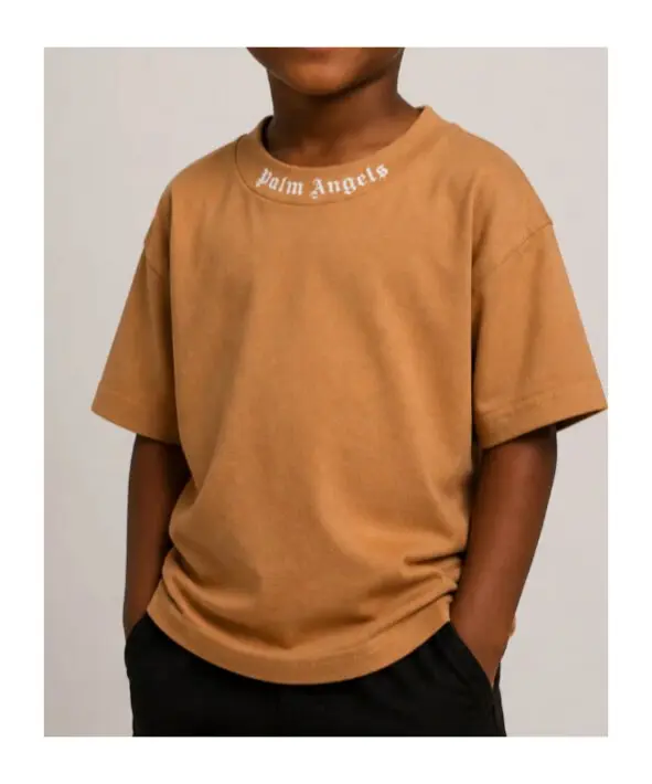Palm Angels Short Sleeve Crewneck T-shirt