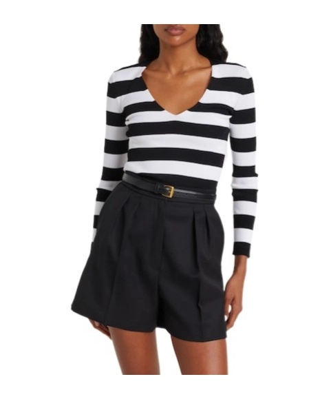 Max Mara Classic Striped Knitted Sweater