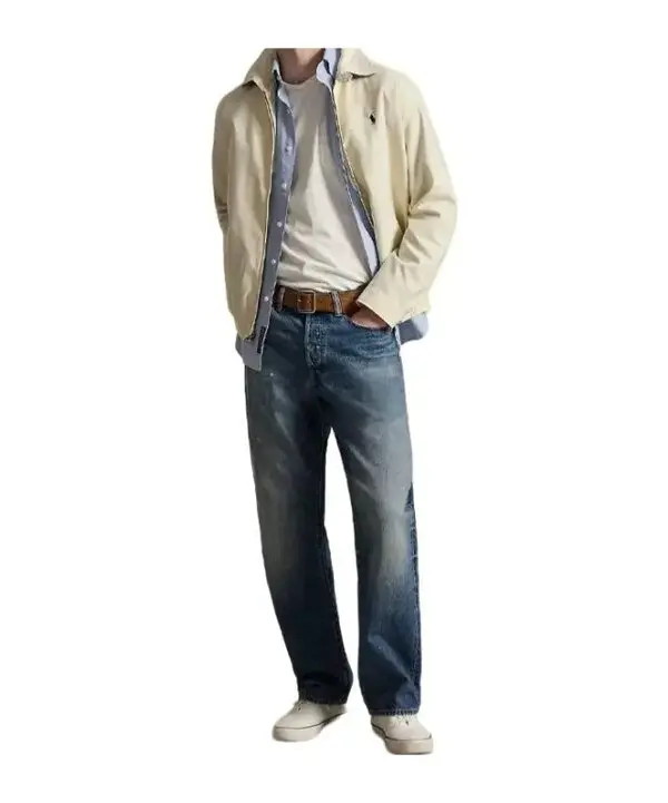 Polo Ralph Lauren Embroidered Logo Zip-up Lightweight Jacket - No