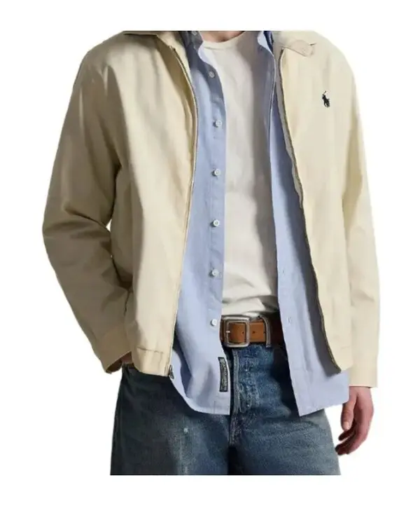 Polo Ralph Lauren Embroidered Logo Zip-up Lightweight Jacket - No