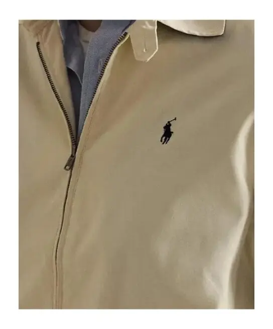 Polo Ralph Lauren Embroidered Logo Zip-up Lightweight Jacket - No