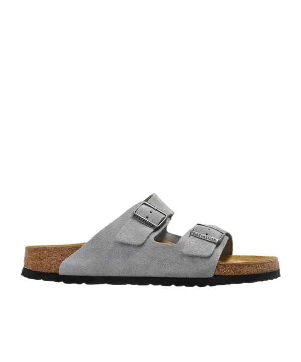 BIRKENSTOCK Arizona Buckle-fastening Sandals - Gray