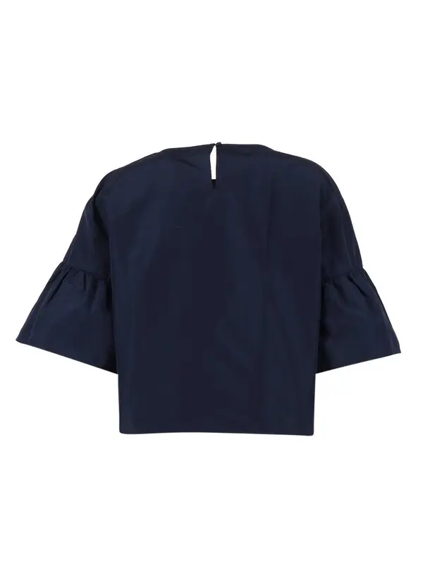 Max Mara Break Ruffled Sleeve Top