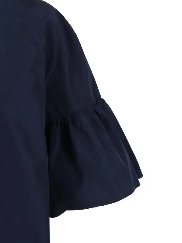 Max Mara Break Ruffled Sleeve Top