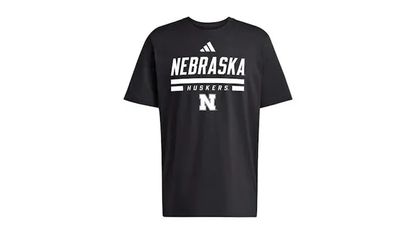 Adidas Cornhuskers Tee Shirt