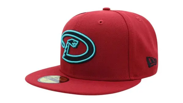 New Era 59fifty Arizona Diamondbacks Fitted Hat - Burgundy/teal
