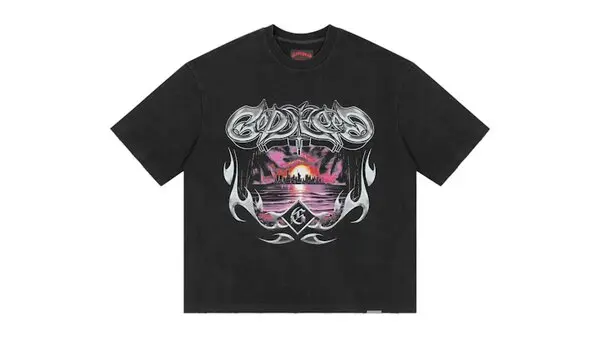 GODSPEED Liberty Sunset T-shirt - Black
