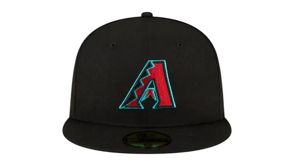 New Era 59fifty Diamondback Alt On Field Hat - Black/red