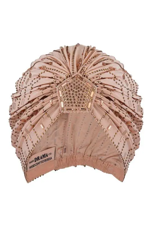 HAIR DRAMA CO. Sahara Glow Crystal Headwrap