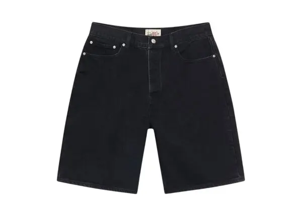 StÜssy Big Ol Denim Shorts - Blac Black