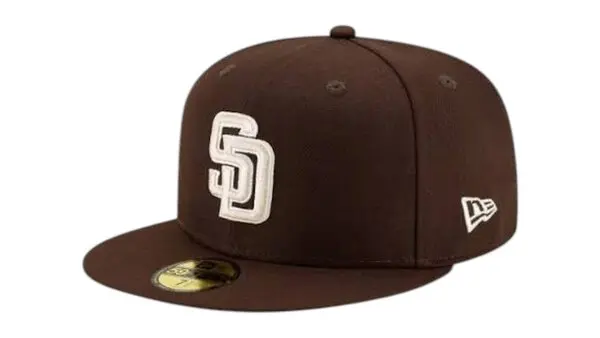New Era San Diego Padres Alt Fitted Hat - Brown/beige