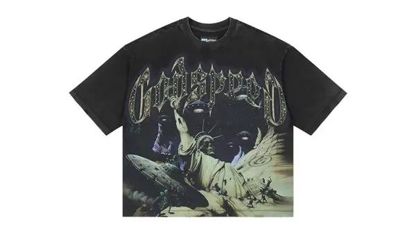 GODSPEED The Landing T-shirt - Black