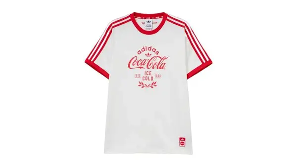 Adidas X Cocacola Classic Sport Cali T-shirt - White